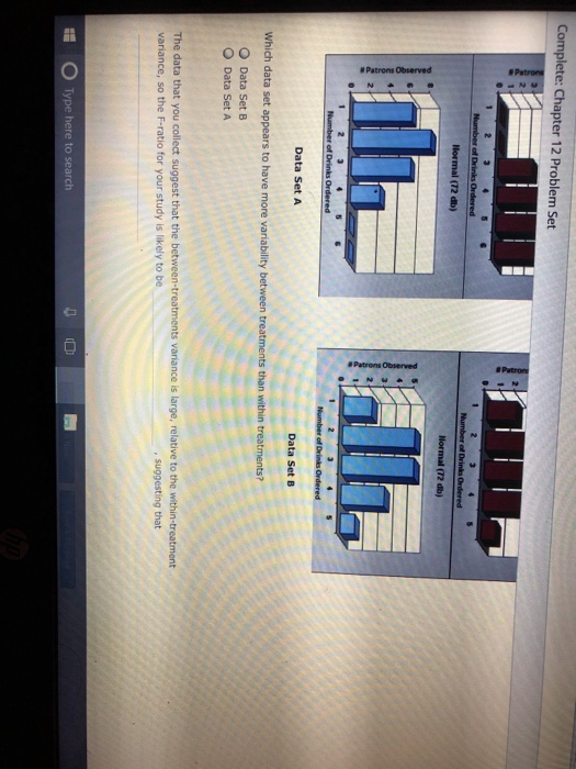 Solved Complete: Chapter 12 Problem Set 4. Observing | Chegg.com
