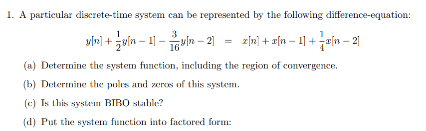 Solved 6. The following discrete-time signal: x[n]={↑2,0,1} | Chegg.com