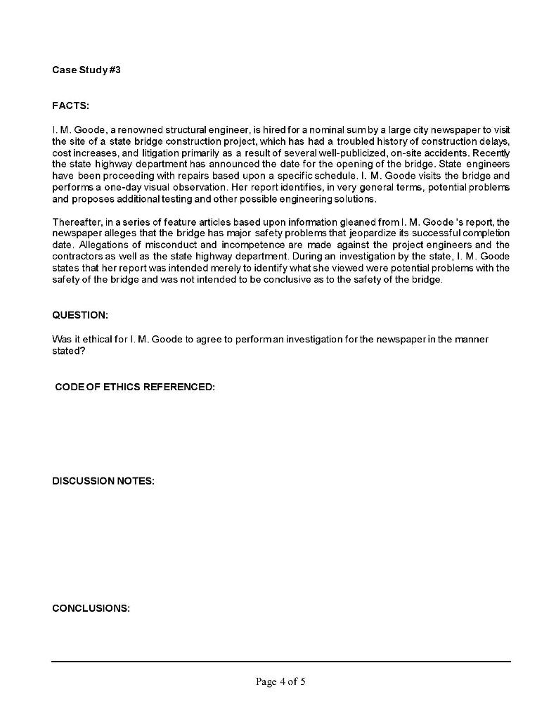 Solved I need help with engineering case studies. I have 2 | Chegg.com