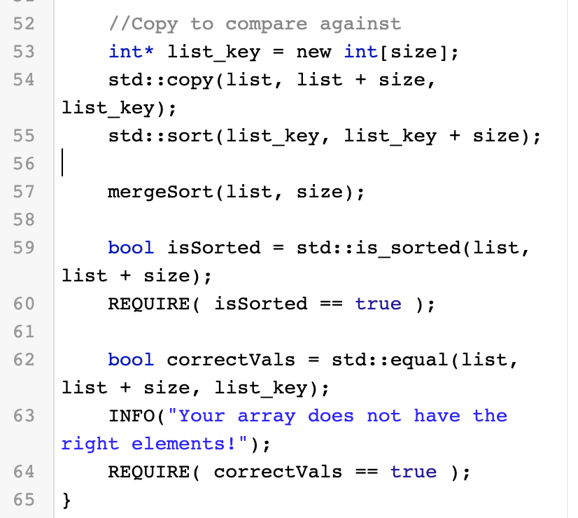 Solved MergeSort. Please include source code and | Chegg.com