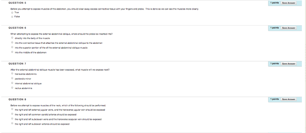 Solved QUESTION 1 1 points Which of the following muscles | Chegg.com