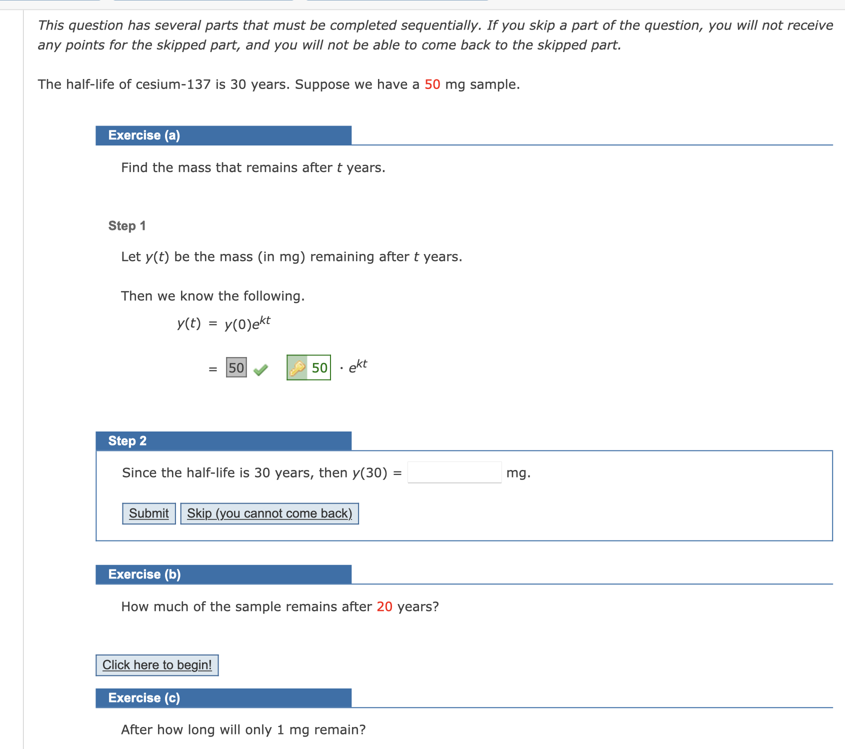 Solved This question has several parts that must be | Chegg.com