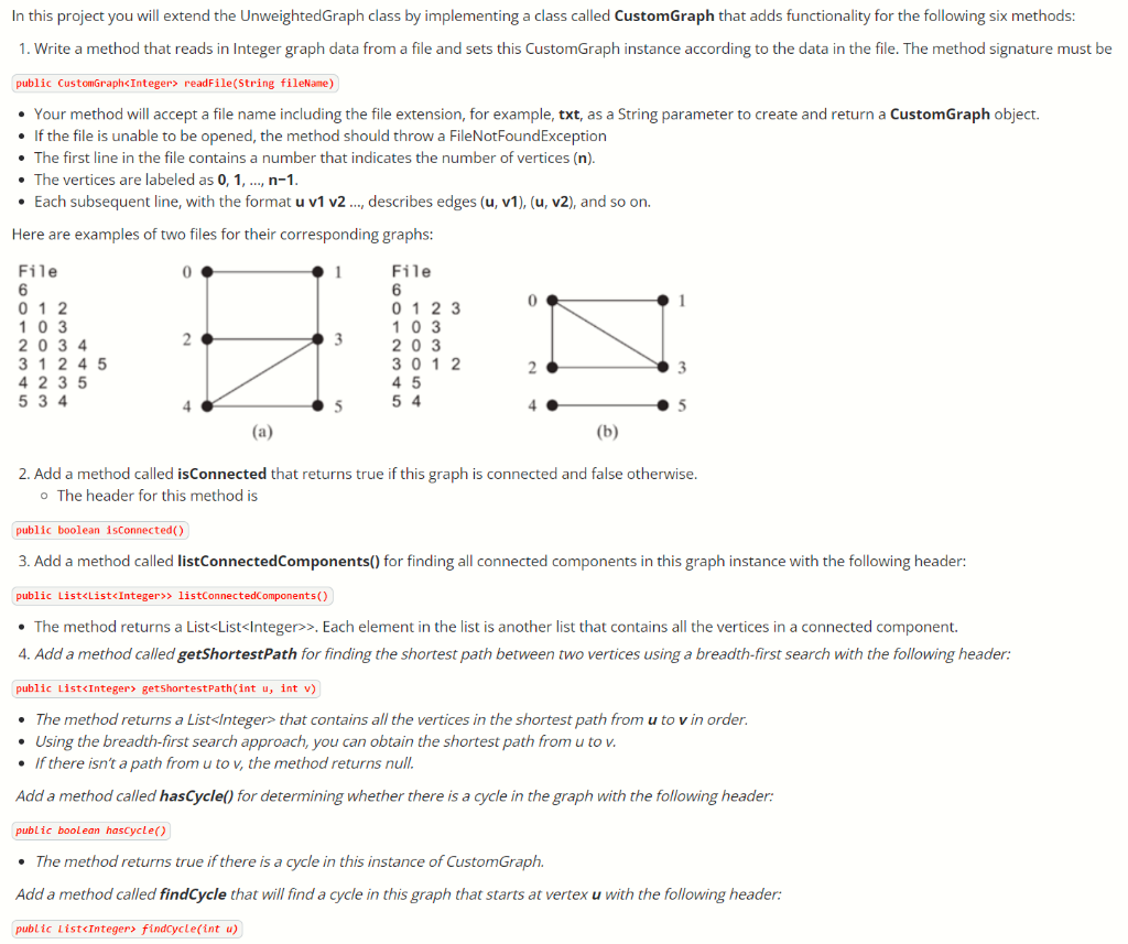 Solved Here is a template for you to use to implement the | Chegg.com