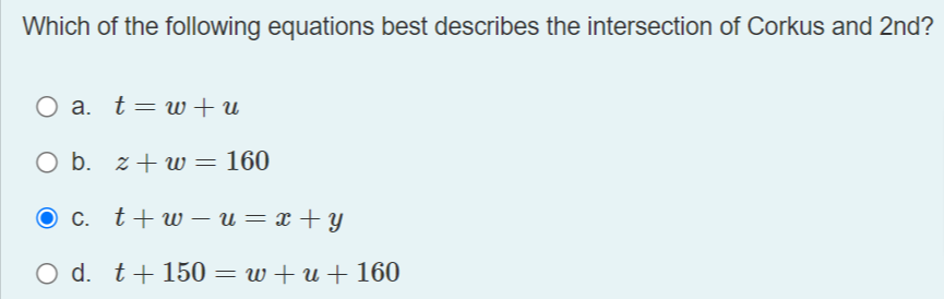 Solved Consider the following diagram of six intersections | Chegg.com