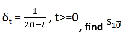 Solved δt=20−t1,t>=0, find s10 | Chegg.com
