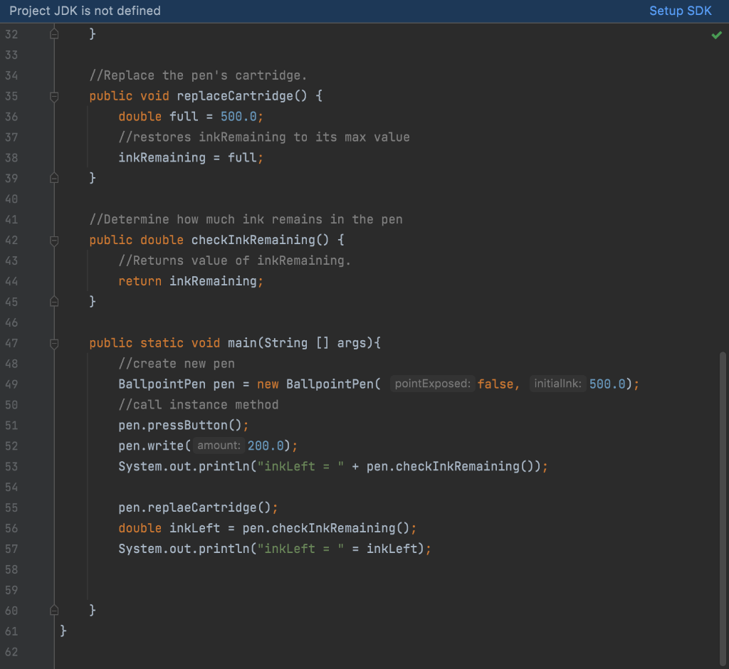 Solved 3. Write a declaration for the BallpointPen class, | Chegg.com
