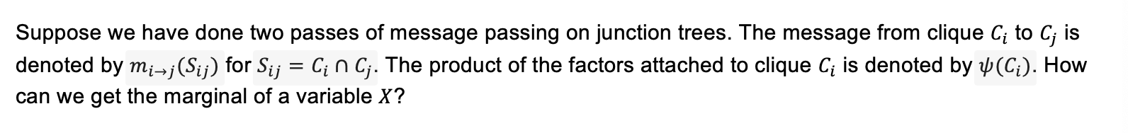Solved Suppose we have done two passes of message passing on | Chegg.com