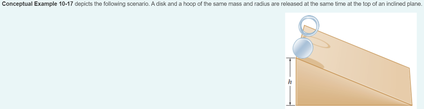 Solved Conceptual Example 10-17 depicts the following | Chegg.com