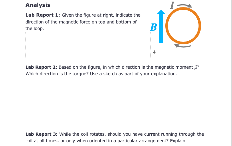 Solved Analysis Lab Report 1: Given the figure at right, | Chegg.com