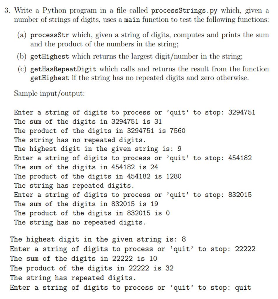 Solved 3 Write A Python Program In A File Called 9803