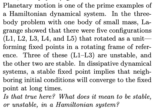 Solved Planetary motion is one of the prime examples of a | Chegg.com