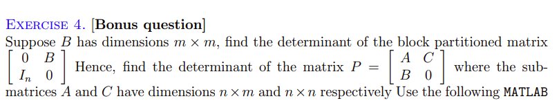 Solved (a) Find all 2×2 matrices of the form [a0bc] such | Chegg.com