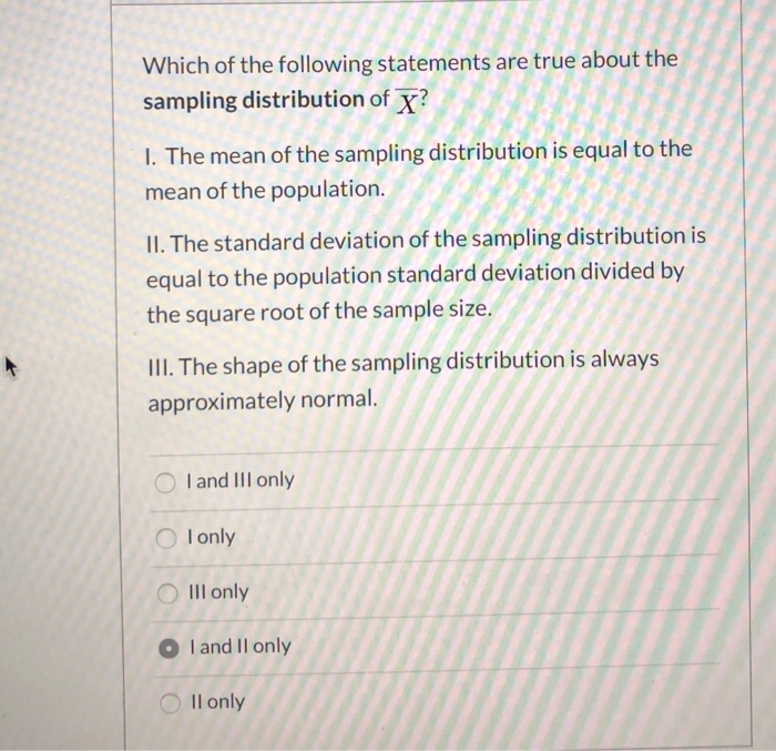 Solved Which of the following statements are true about the | Chegg.com