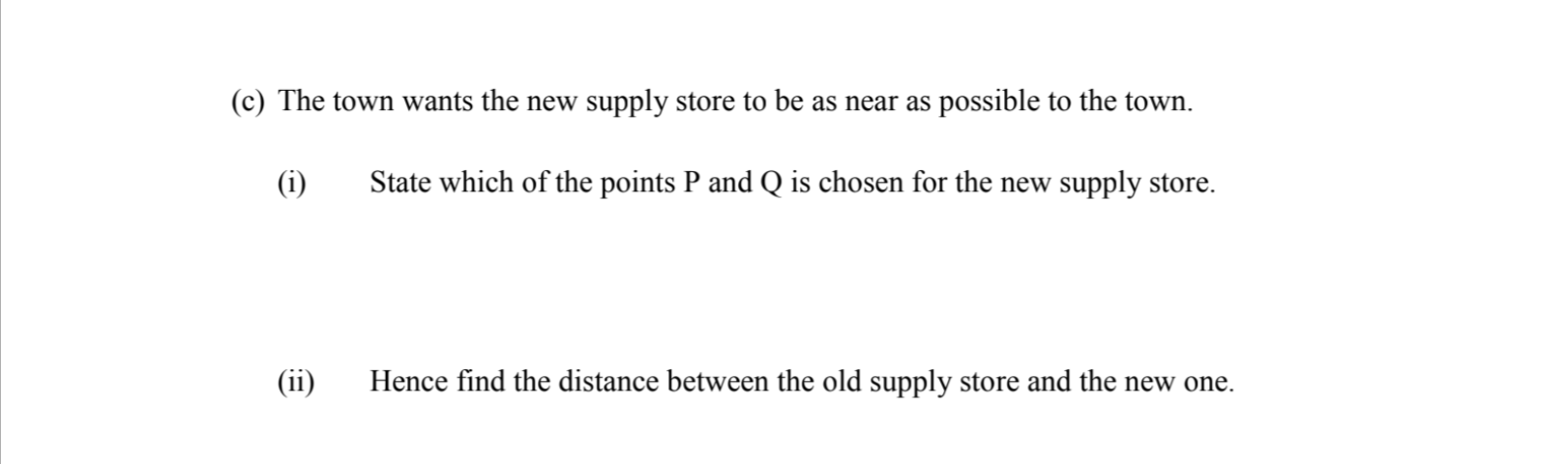 Solved 3. The following diagram shows a straight shoreline, | Chegg.com