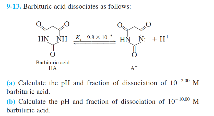 Solved I am confused as to what fraction of dissociation it | Chegg.com