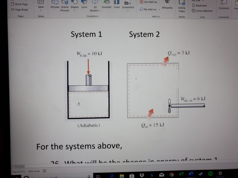 Solved System 1 - System 2 For the systems above, 26. What | Chegg.com