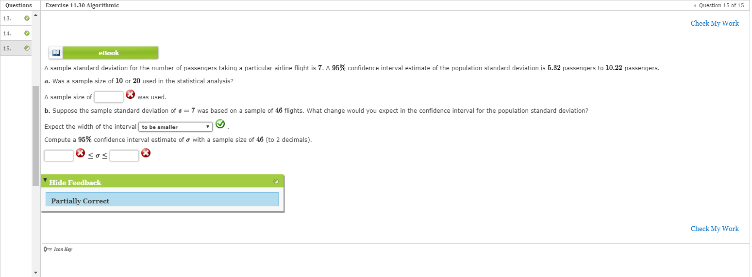 Solved Questions Exercise 11.30 Algorithmic Question 15 of | Chegg.com