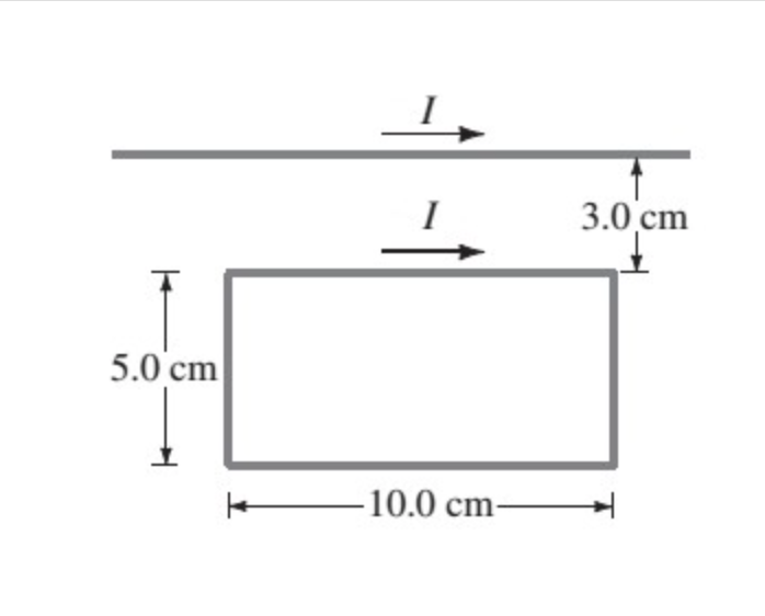 Solved A rectangular loop of wire is placed next to a | Chegg.com