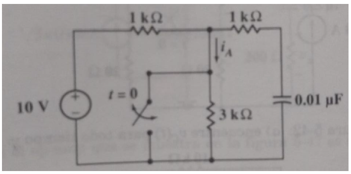Solved After being open for a long time, the switch closes | Chegg.com