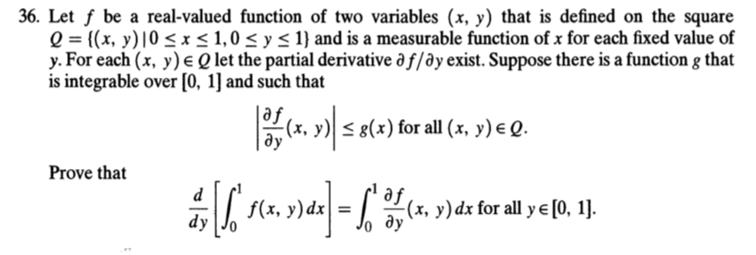 Solved 36. Let f be a real-valued function of two variables | Chegg.com