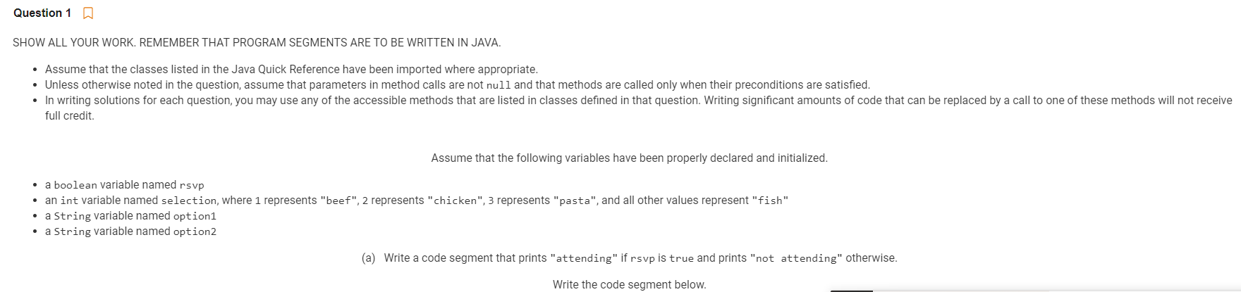Solved Question 1 0 SHOW ALL YOUR WORK. REMEMBER THAT | Chegg.com