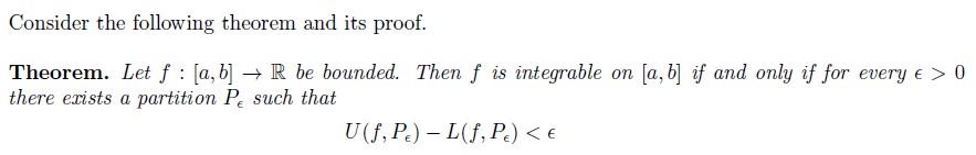 Solved Consider the following theorem and its proof. | Chegg.com