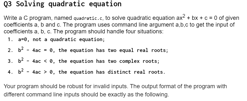 Solved Q2 Computing factorial Write a C program, named | Chegg.com