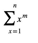 Solved The formula for the sum of series where powers remain | Chegg.com
