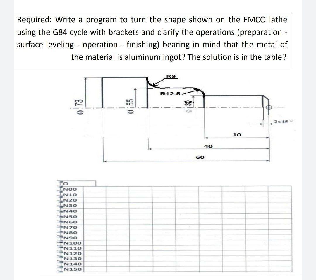 Solved Required: Write a program to turn the shape shown on | Chegg.com