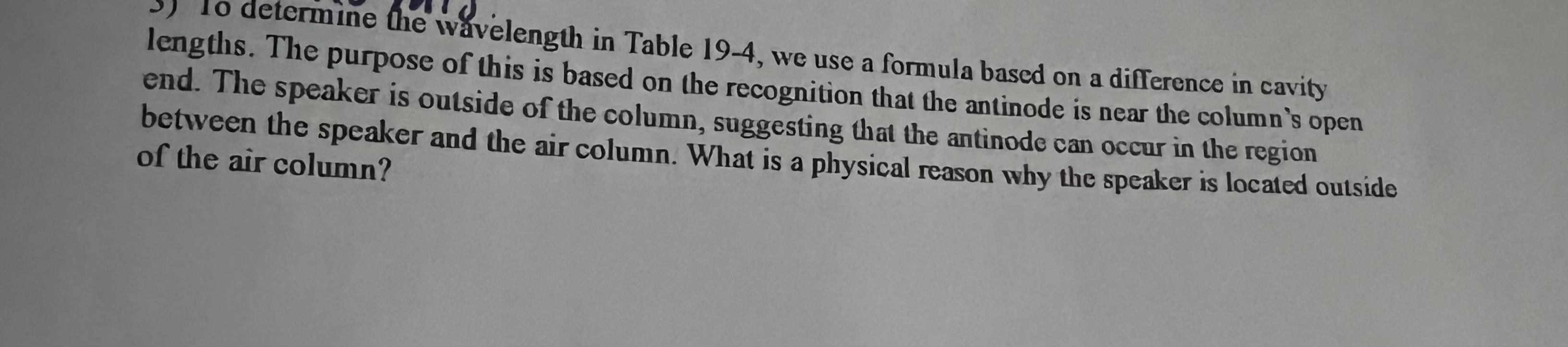 2) 10 determine the wavelength in Table 19-4, we use | Chegg.com 2) 10 determine the wavelength in Table 19-4, we use | Chegg.com