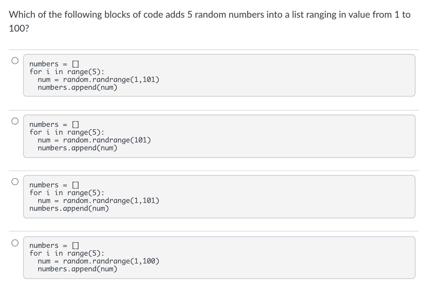 Solved For what value of x will the following condition be | Chegg.com