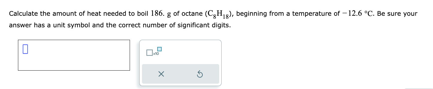 Solved This is a question for my general chemistry class, | Chegg.com