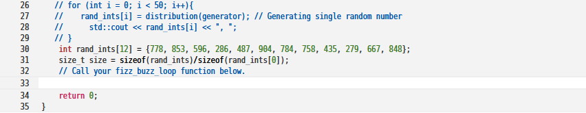 Solved Question 1: Fizz Buzz cont. Problem statement: Given | Chegg.com