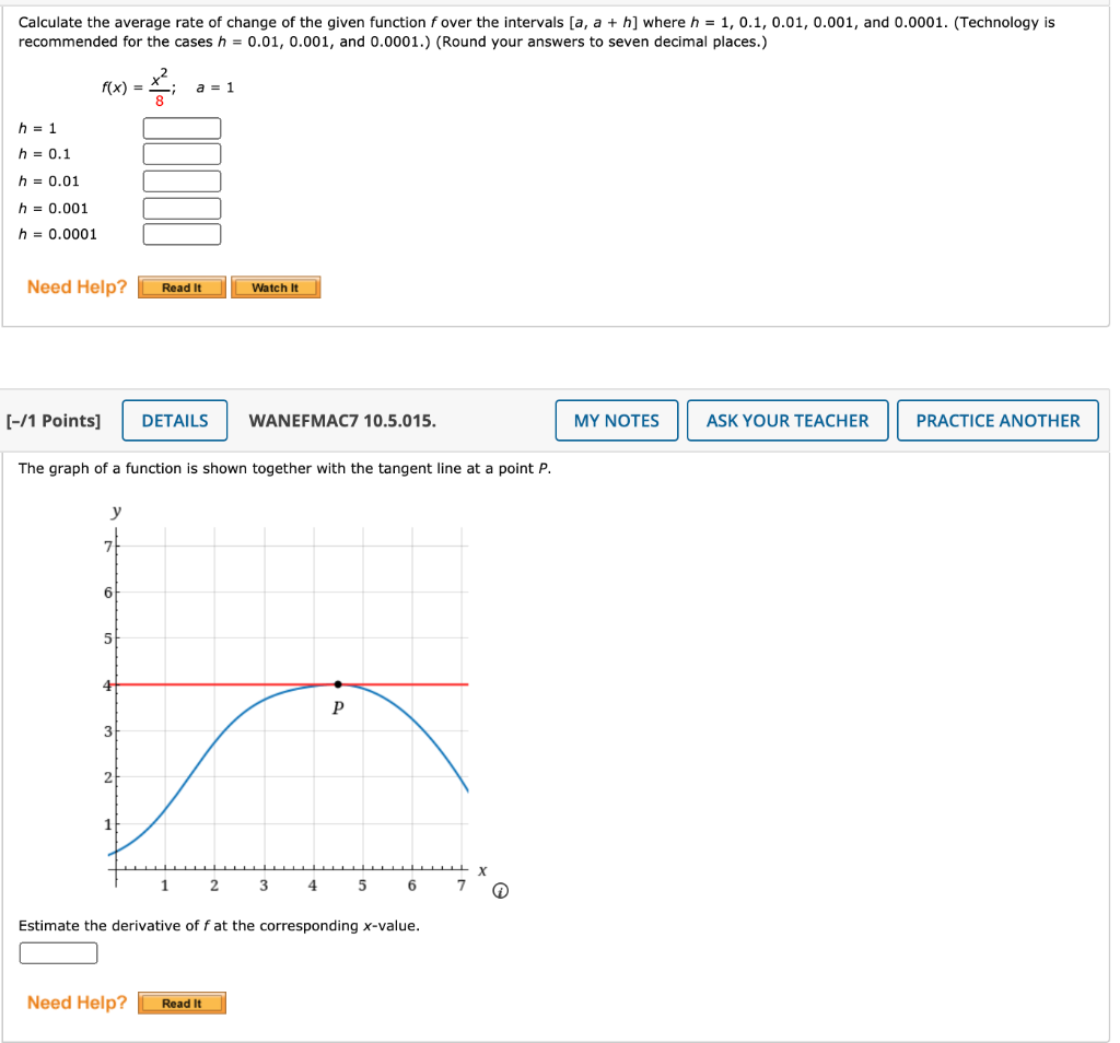 Solved Calculate the average rate of change of the given | Chegg.com