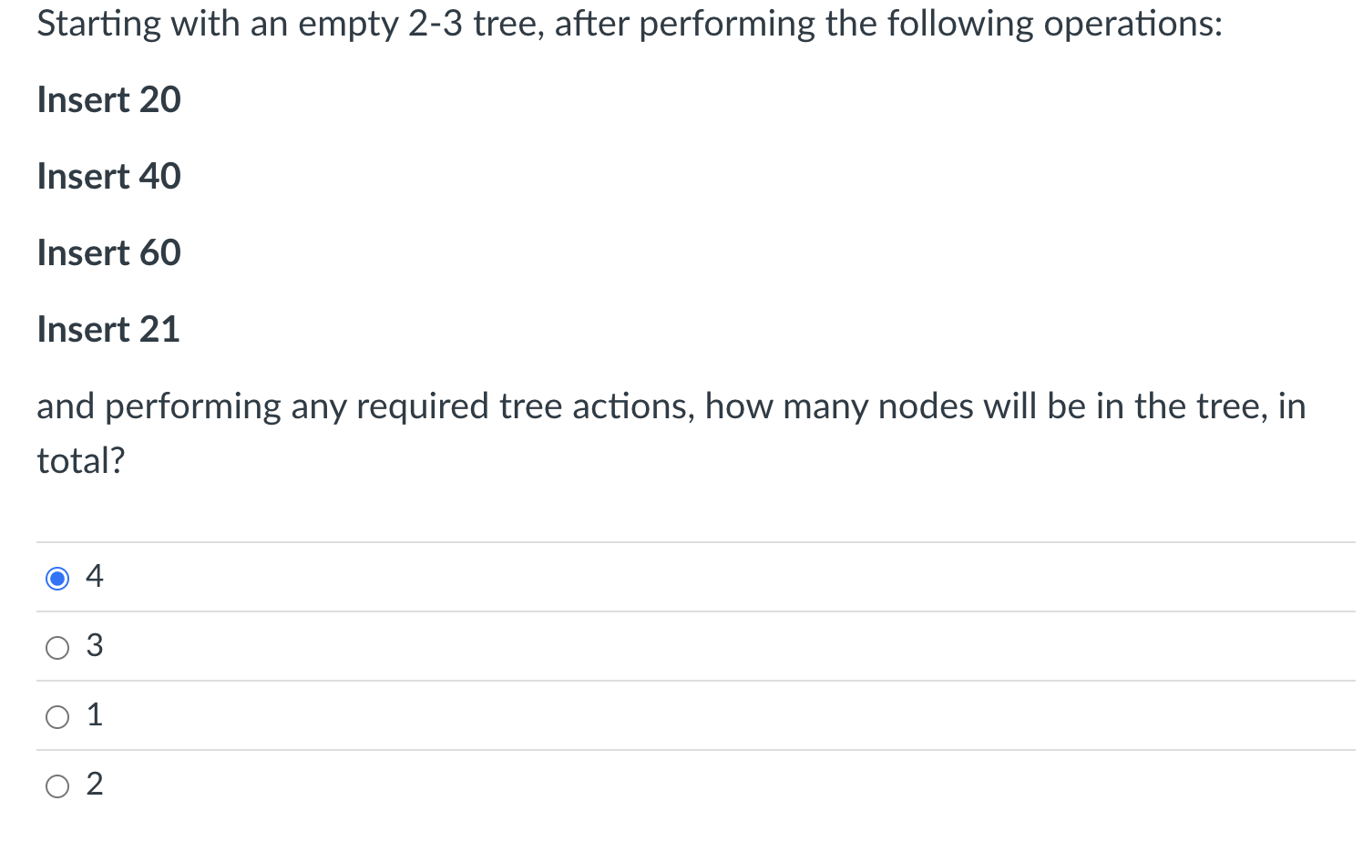 Solved As A Binary Search Tree Becomes More Unbalanced What 4073