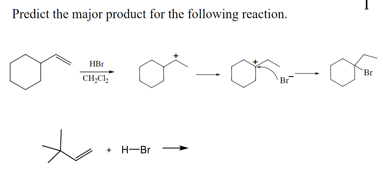 Solved Predict the major product for the following reaction. | Chegg.com