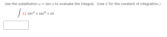 Solved Use the substitution u = tan x to evaluate the | Chegg.com