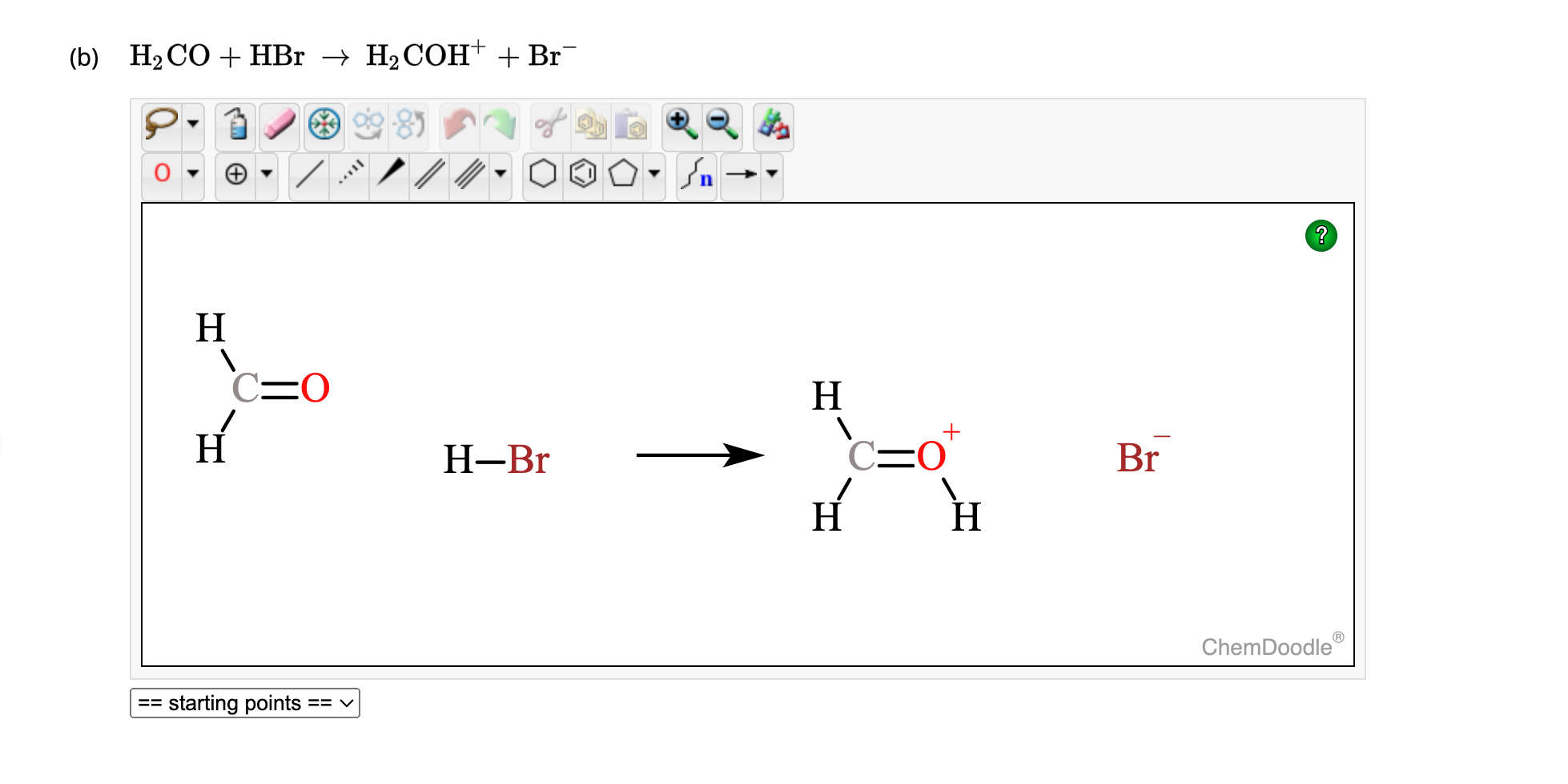 Solved For each reaction, show all unshared pairs of | Chegg.com