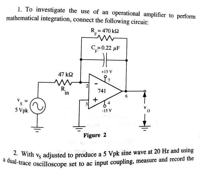 Solved Write the theoretical equation for the output of the | Chegg.com