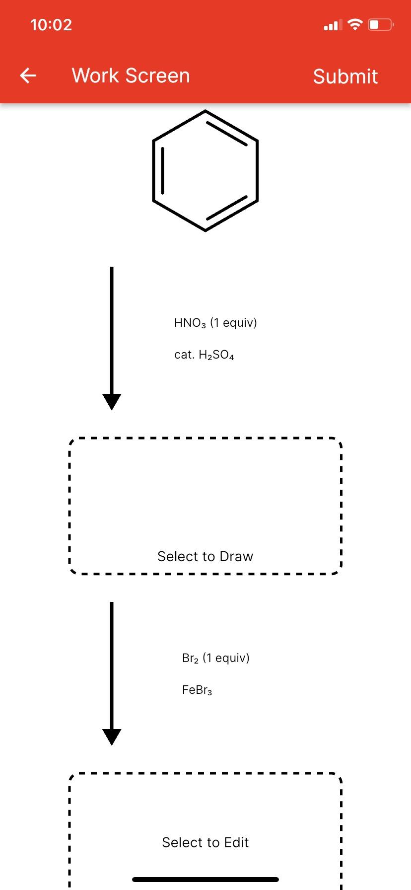 Solved Draw The Products Of The Two Step Reaction Sequence