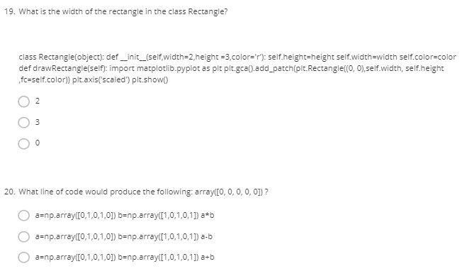 Solved 17. What is the output for the below line of code? | Chegg.com