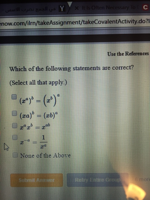 Solved enow.com/ilrn/takeAssignment/takeCovalentActivity.do | Chegg.com