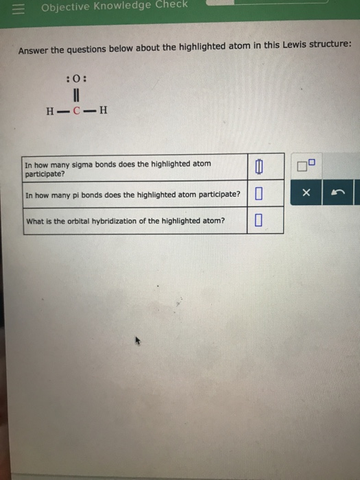 Solved Objective Knowledge Check Answer the questions below | Chegg.com