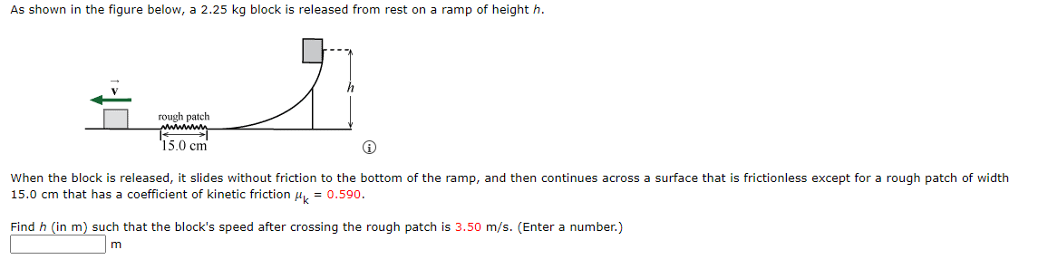 Solved As shown in the figure below, a 2.25 kg block is | Chegg.com