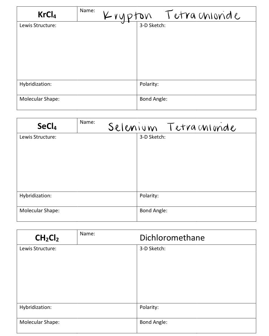 Solved Name: BF3 Boron Trifluoride Lewis Structure: .. 3-D | Chegg.com