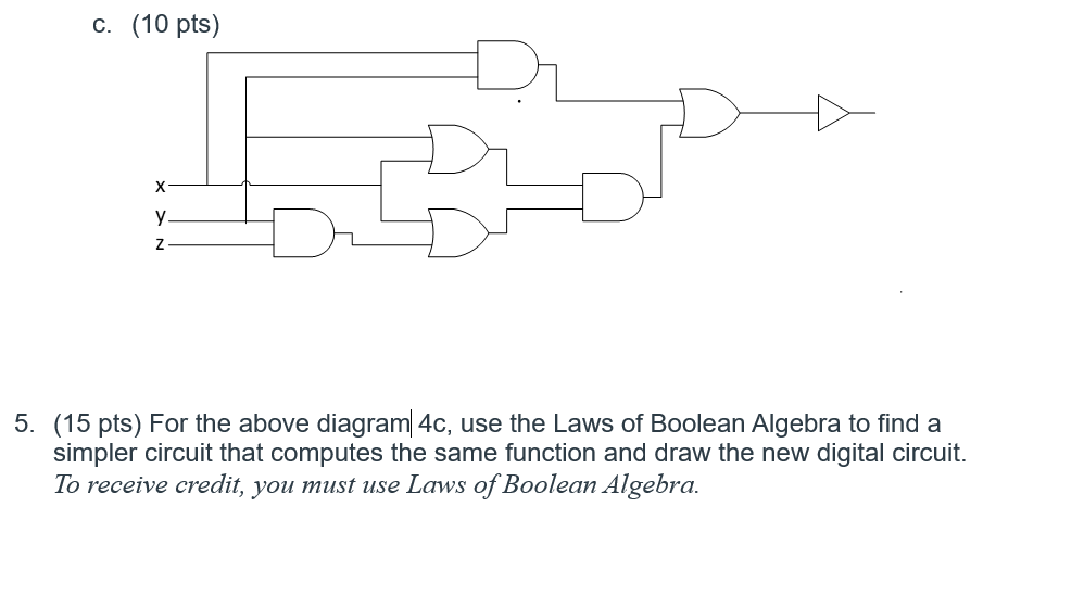 Solved 4. |(22 points) Give the Boolean expression described | Chegg.com