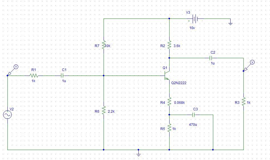 Solved Simulate, using PSPICE, a 3 stage amplifier, with a | Chegg.com