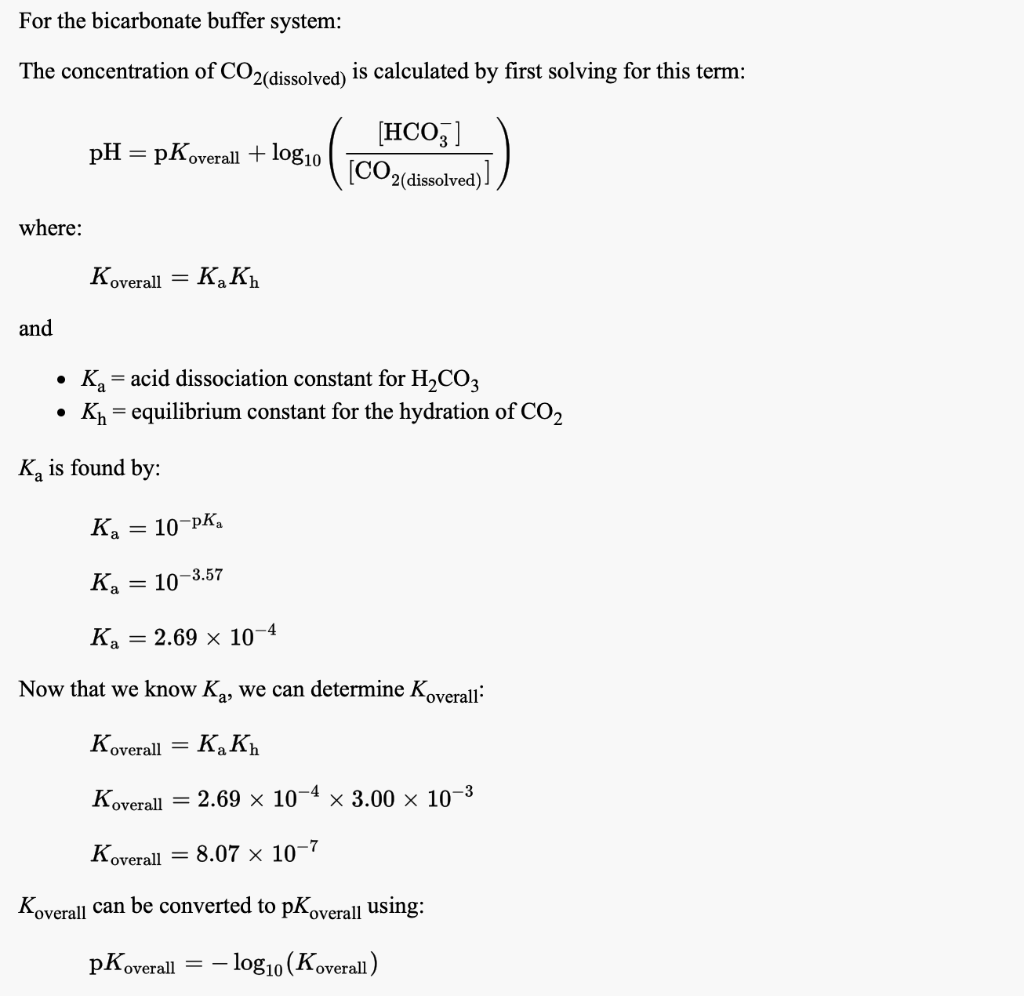 Solved a At 37 °C, if the plasma pH is 7.40 and the plasma | Chegg.com