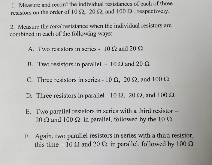 Solved Trees When a circuit contains resistors in series | Chegg.com
