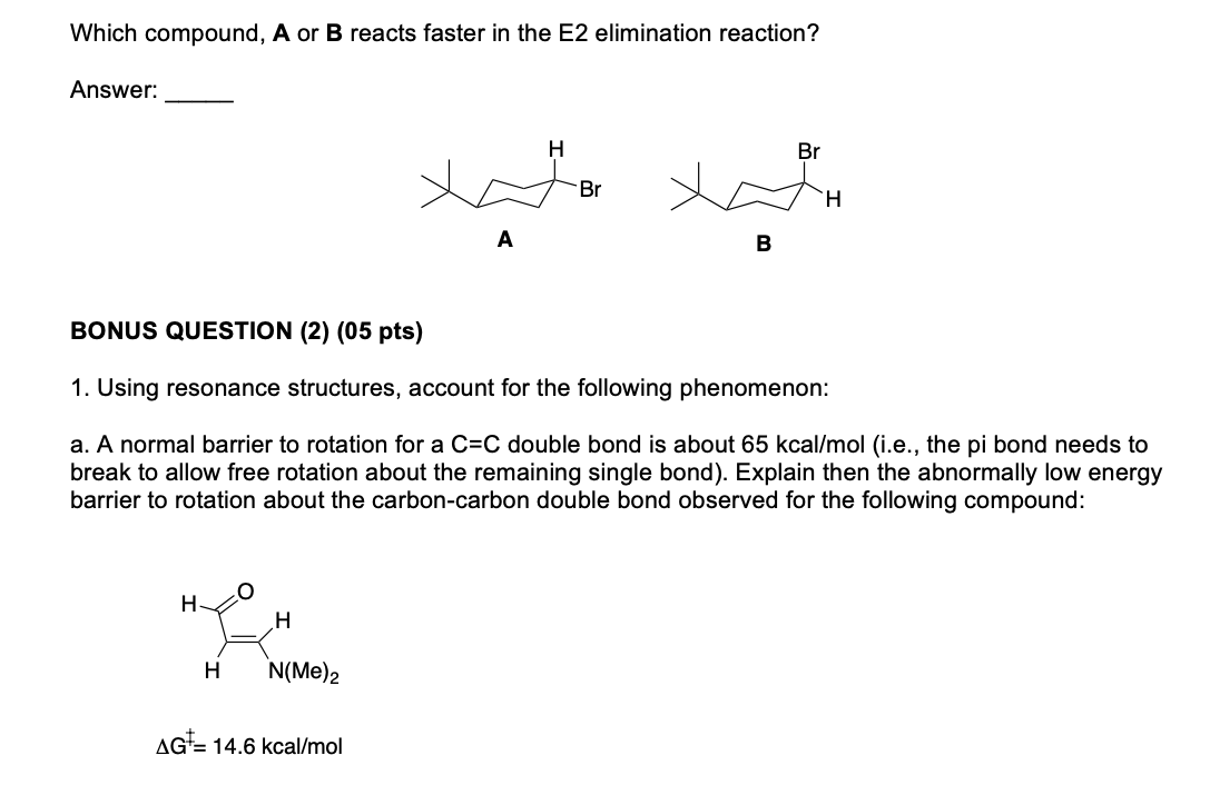 Solved Using resonance structures, account for the following | Chegg.com